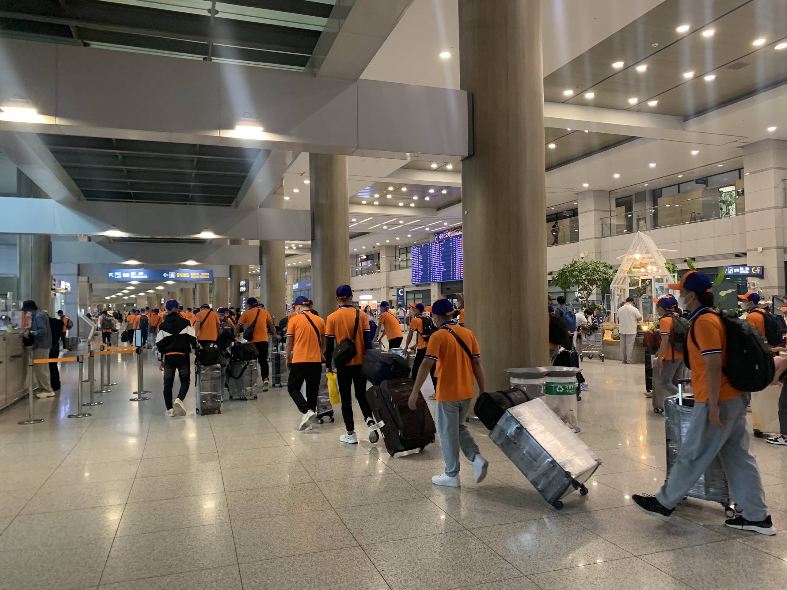 Kế hoạch tập trung xuất cảnh ngày 27/8/2023